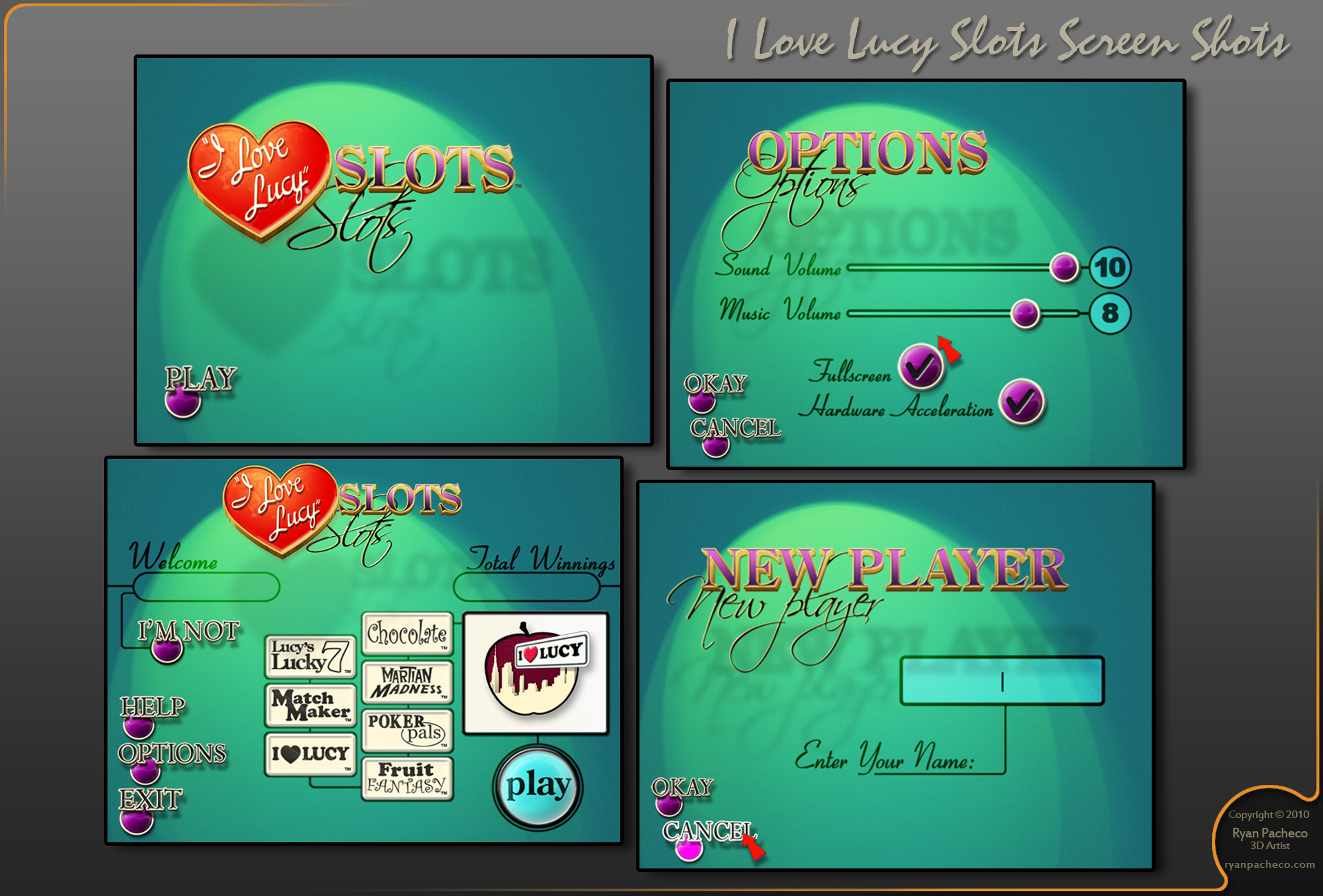 2D Game Screen | Ryan Pacheco